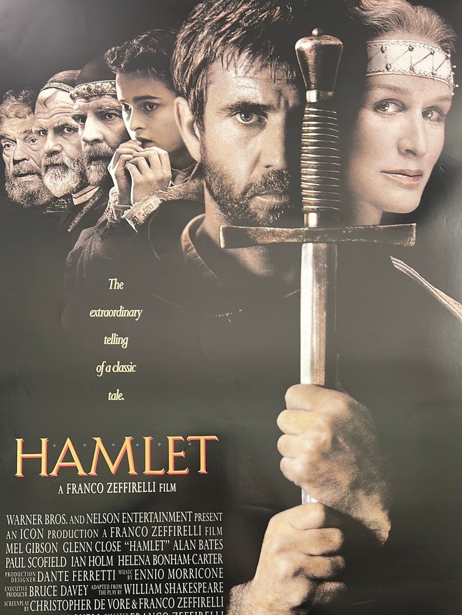 Hamlet - 1990 movie poster original – Sold Out Posters