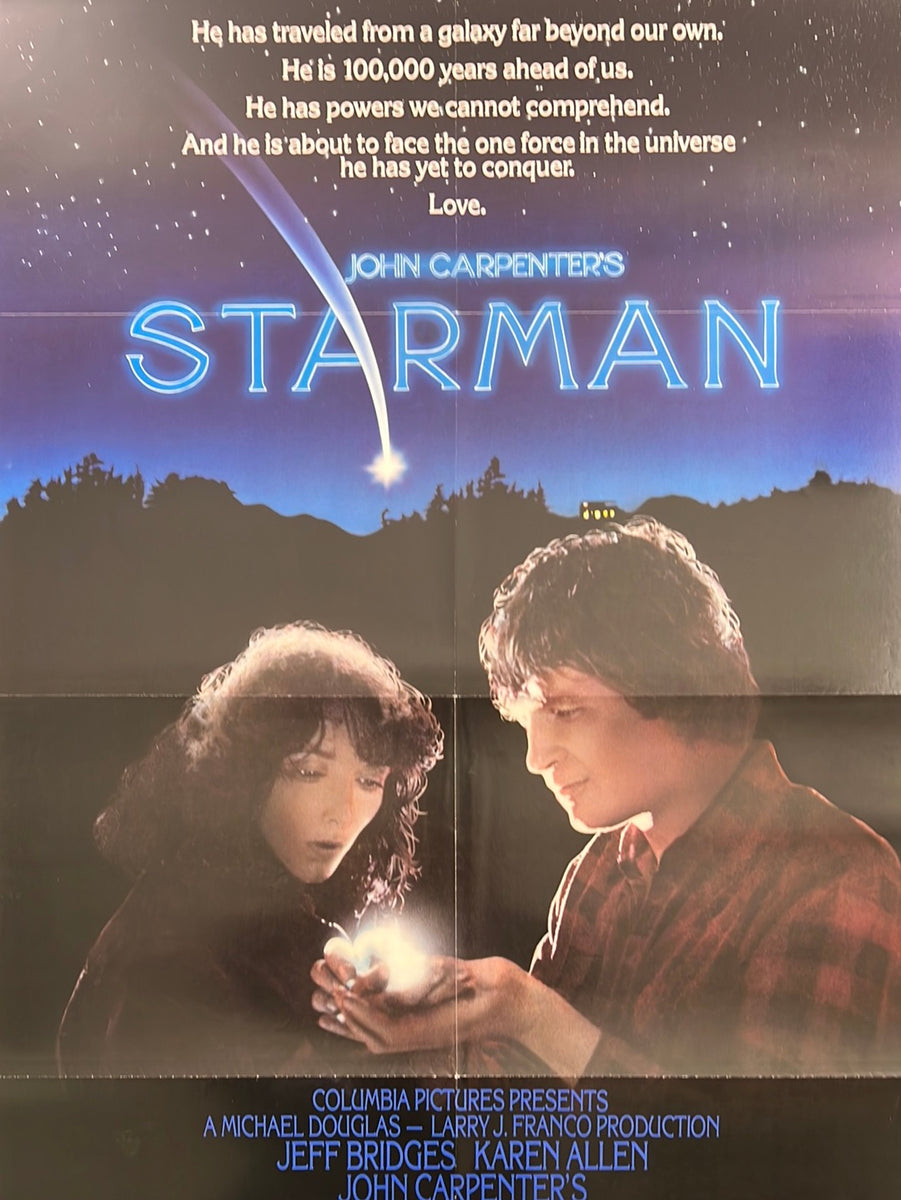 Starman - 1984 movie poster original vintage – Sold Out Posters
