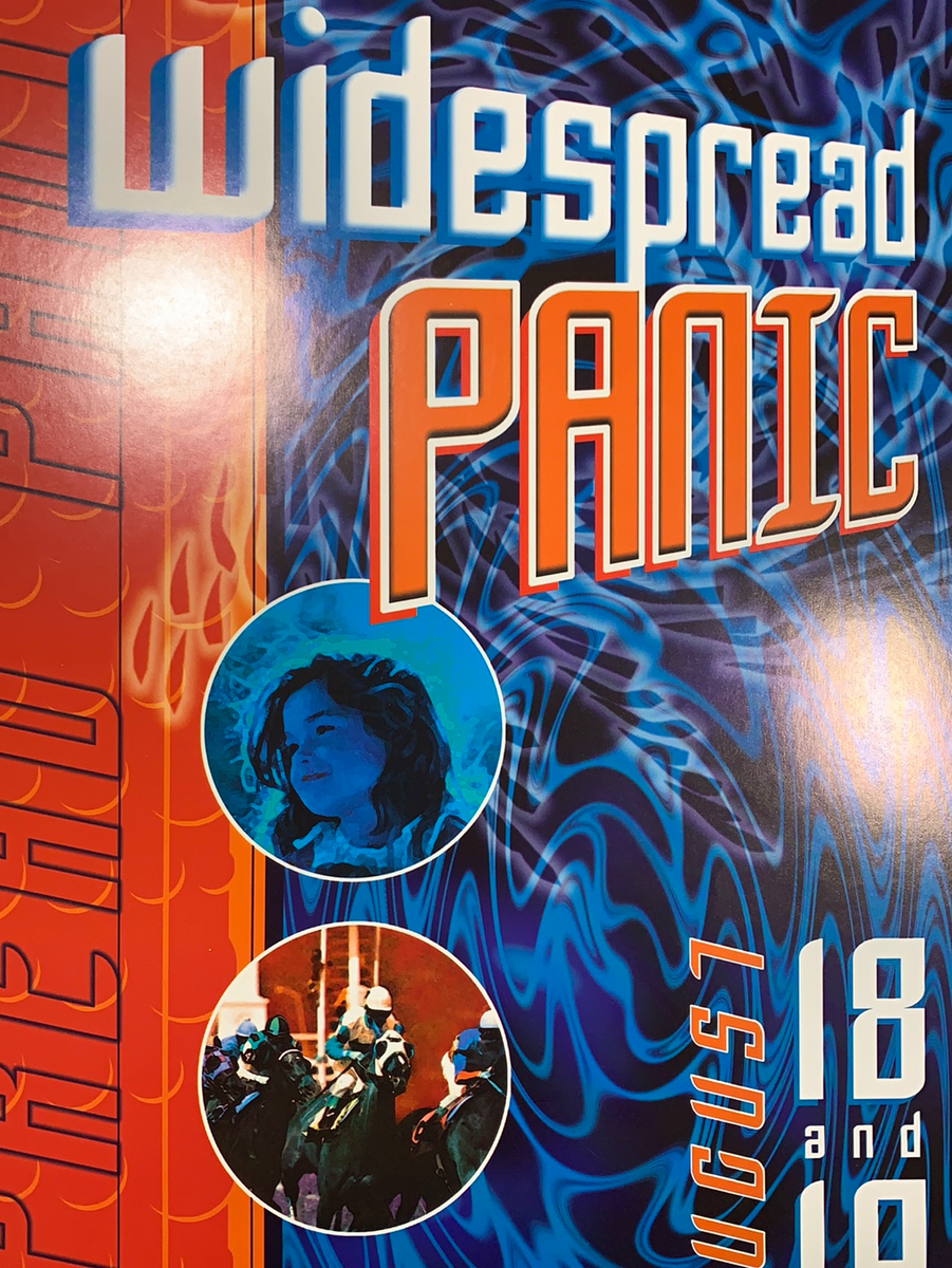 Widespread Panic - 2001 Jason Clements poster Larkspur, CO Field of Dr – Sold Out Posters