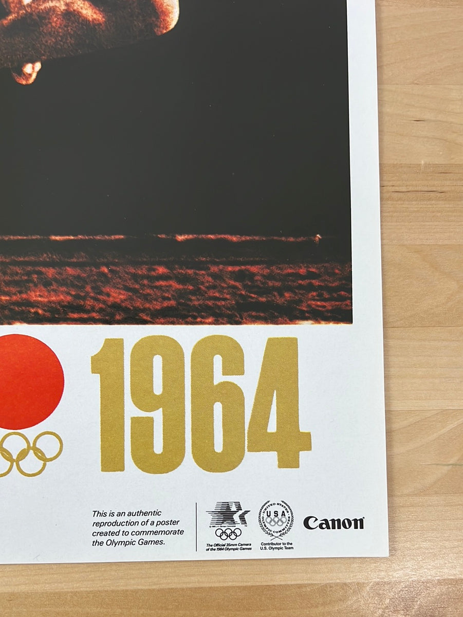 Canon Olympic Commemorative Series 1984 - poster 1964 Tokyo – Sold Out Posters