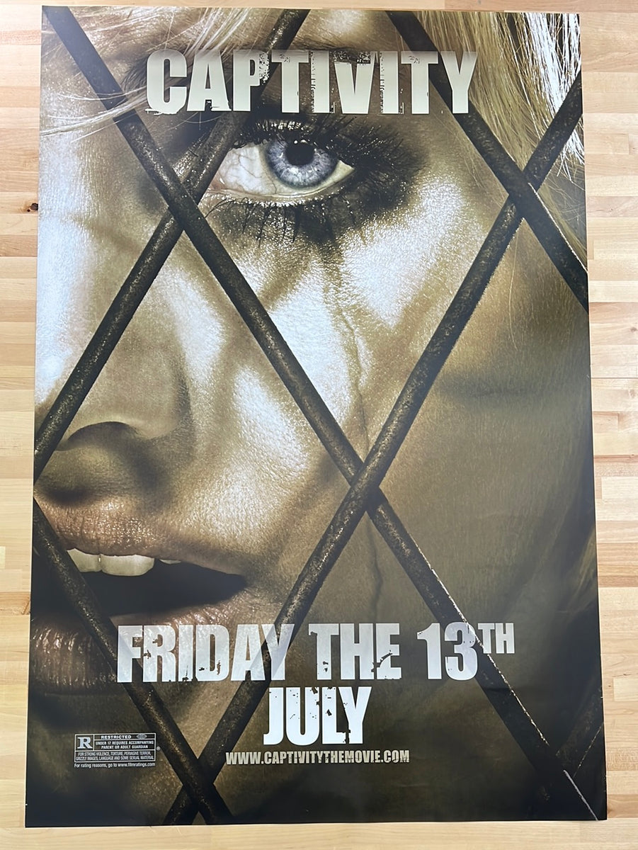 Captivity - 2007 movie poster original – Sold Out Posters