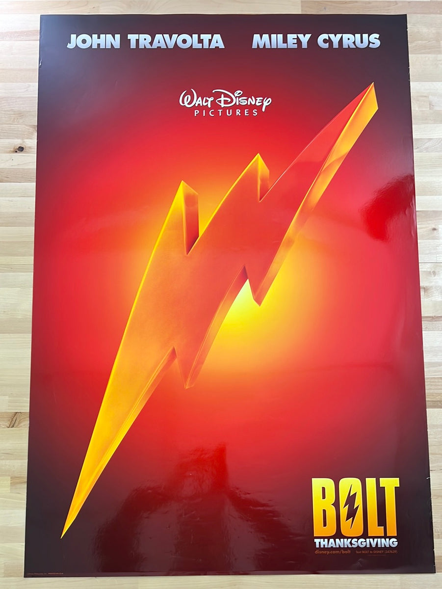 Bolt - 2008 movie poster original – Sold Out Posters