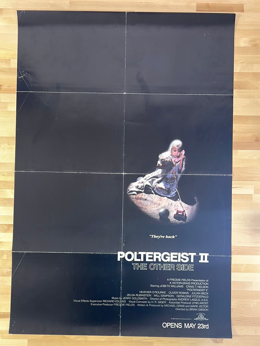 Poltergeist II - 1986 movie poster original – Sold Out Posters
