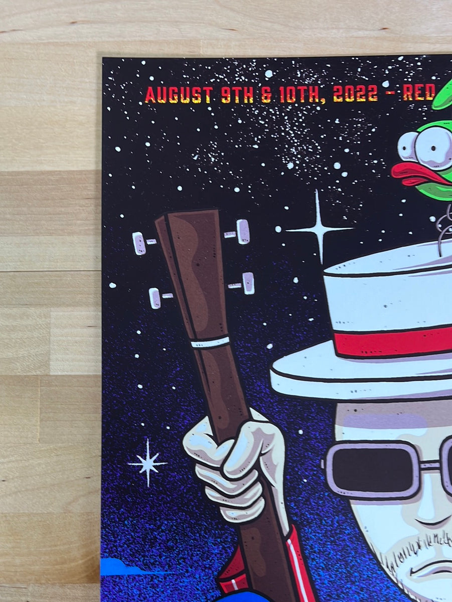 Primus Ween - 2022 Jim Mazza poster Red Rocks Morrison, CO #3 – Sold ...