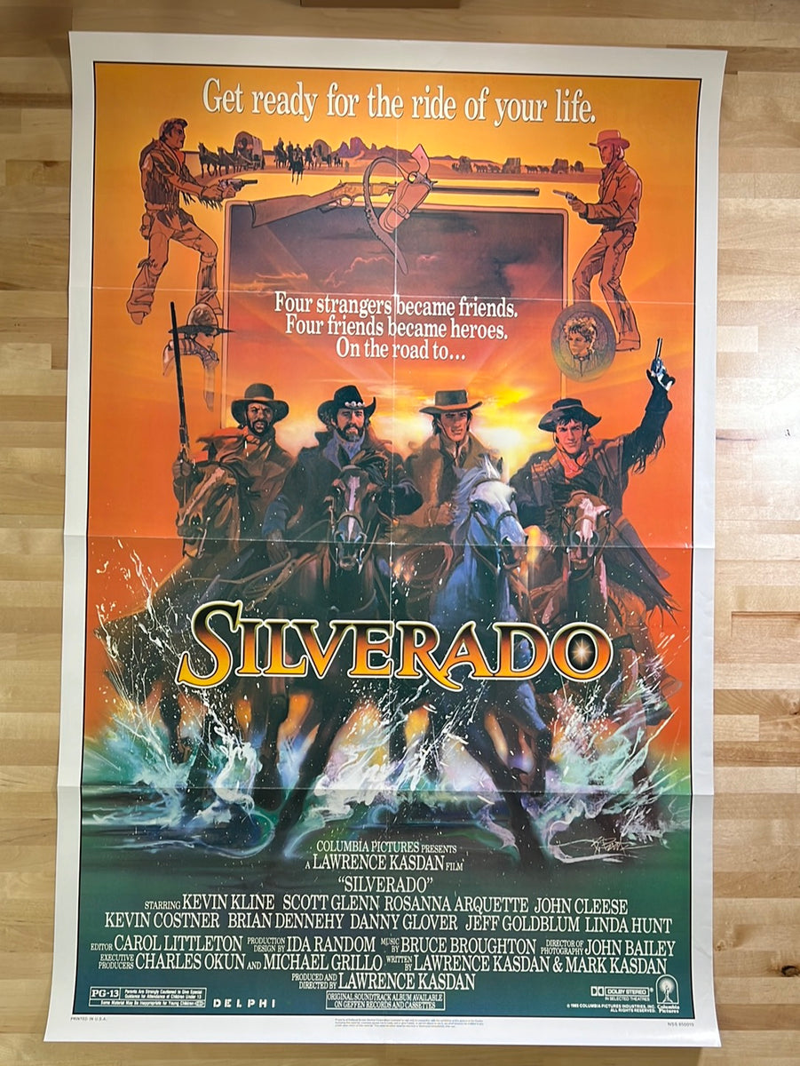 Silverado - 1985 movie poster original vintage – Sold Out Posters