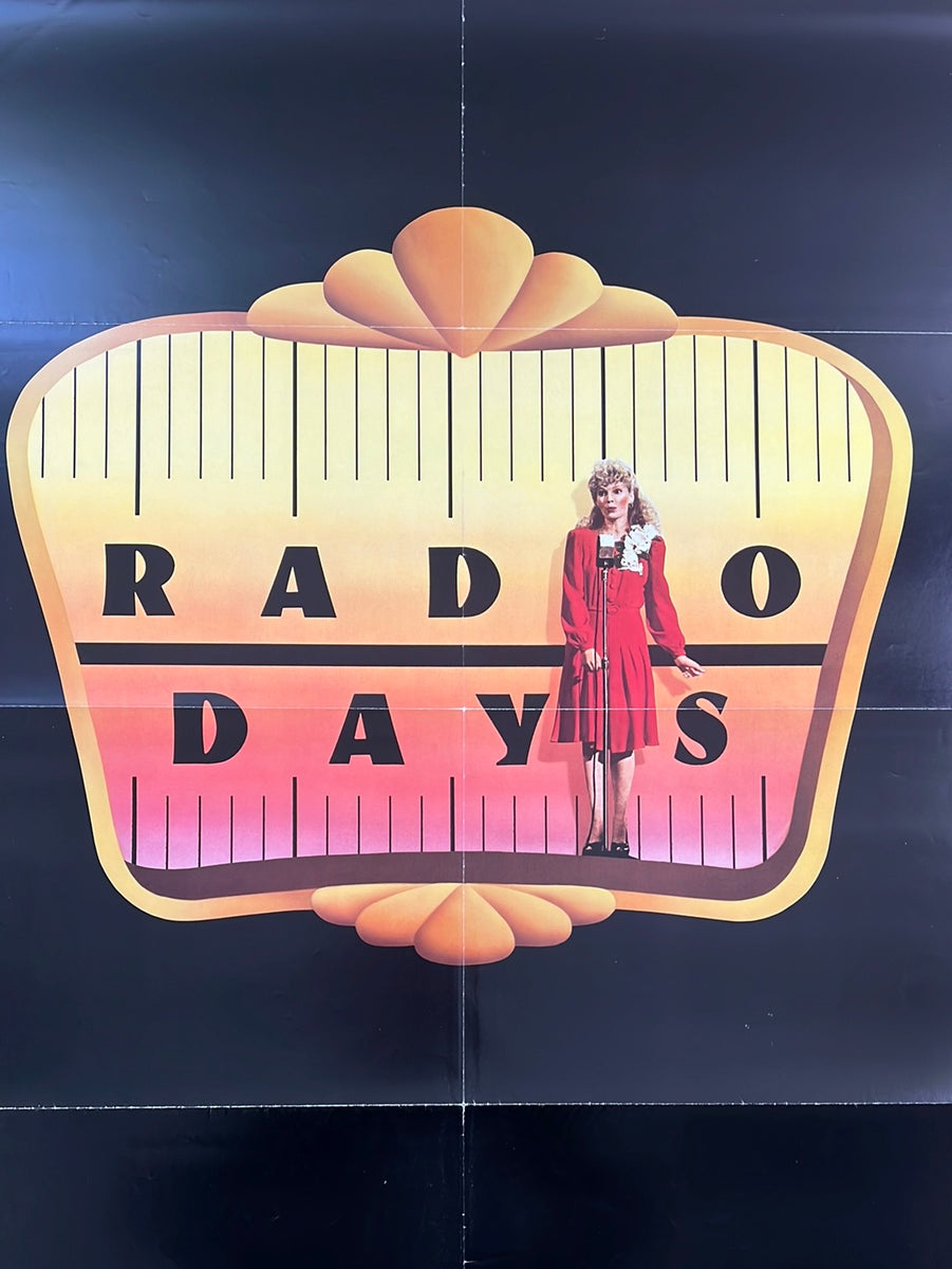 Radio Days - 1987 movie poster original – Sold Out Posters