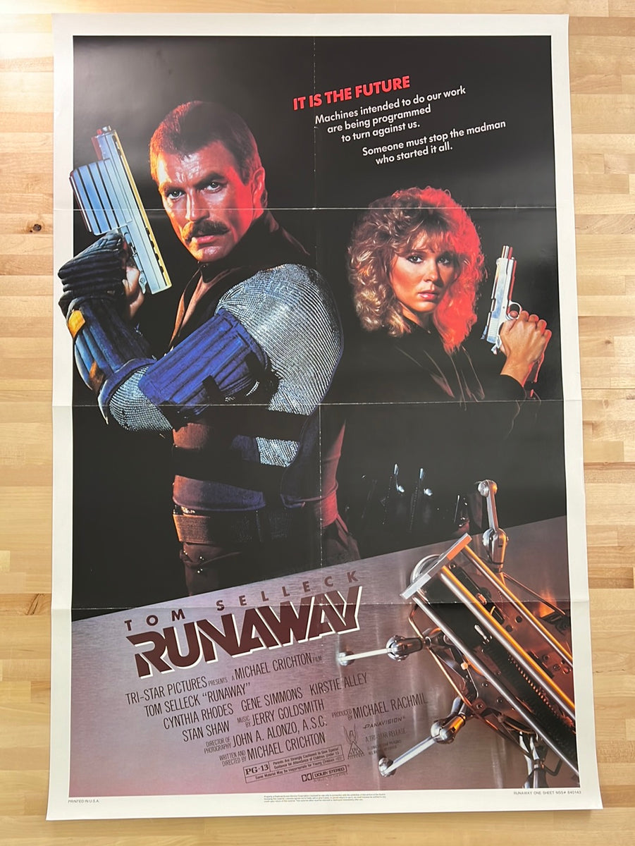Runaway - 1984 movie poster original vintage – Sold Out Posters