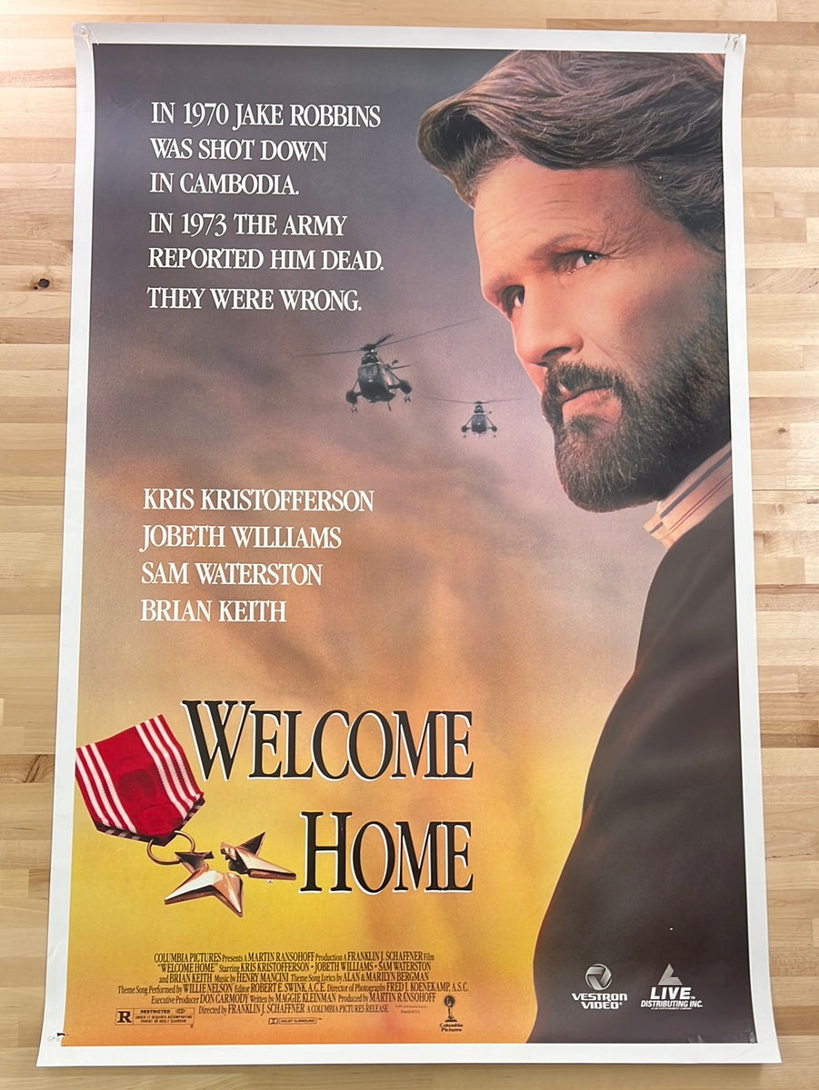 Welcome Home - 1989 movie poster original vintage (ver 2) – Sold Out ...