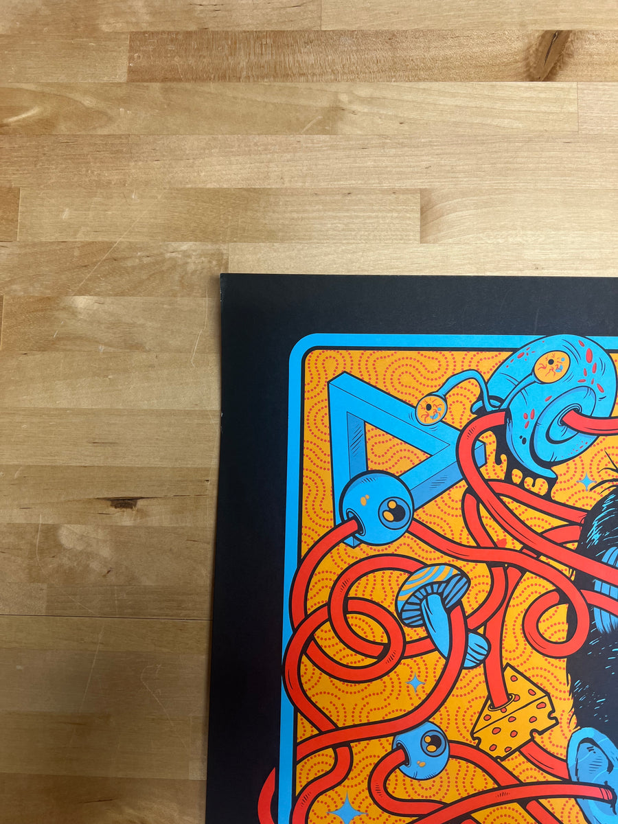 Magic Beans - 2022 Dave Caron poster Feed the East Tour – Sold Out Posters