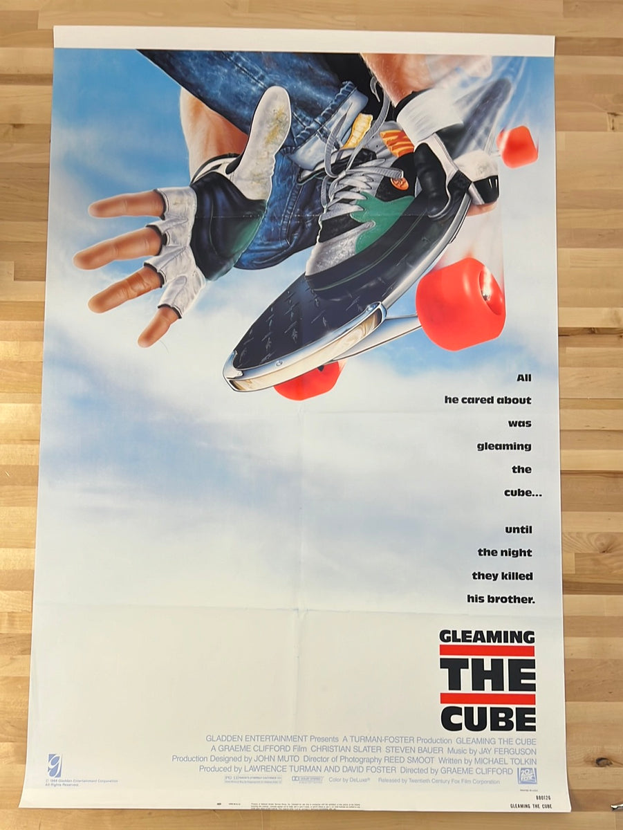 Gleaming The Cube - 1989 movie poster original – Sold Out Posters