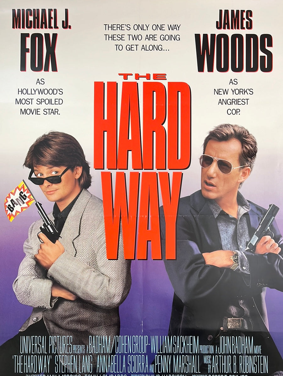 The Hard Way - 1991 movie poster original – Sold Out Posters