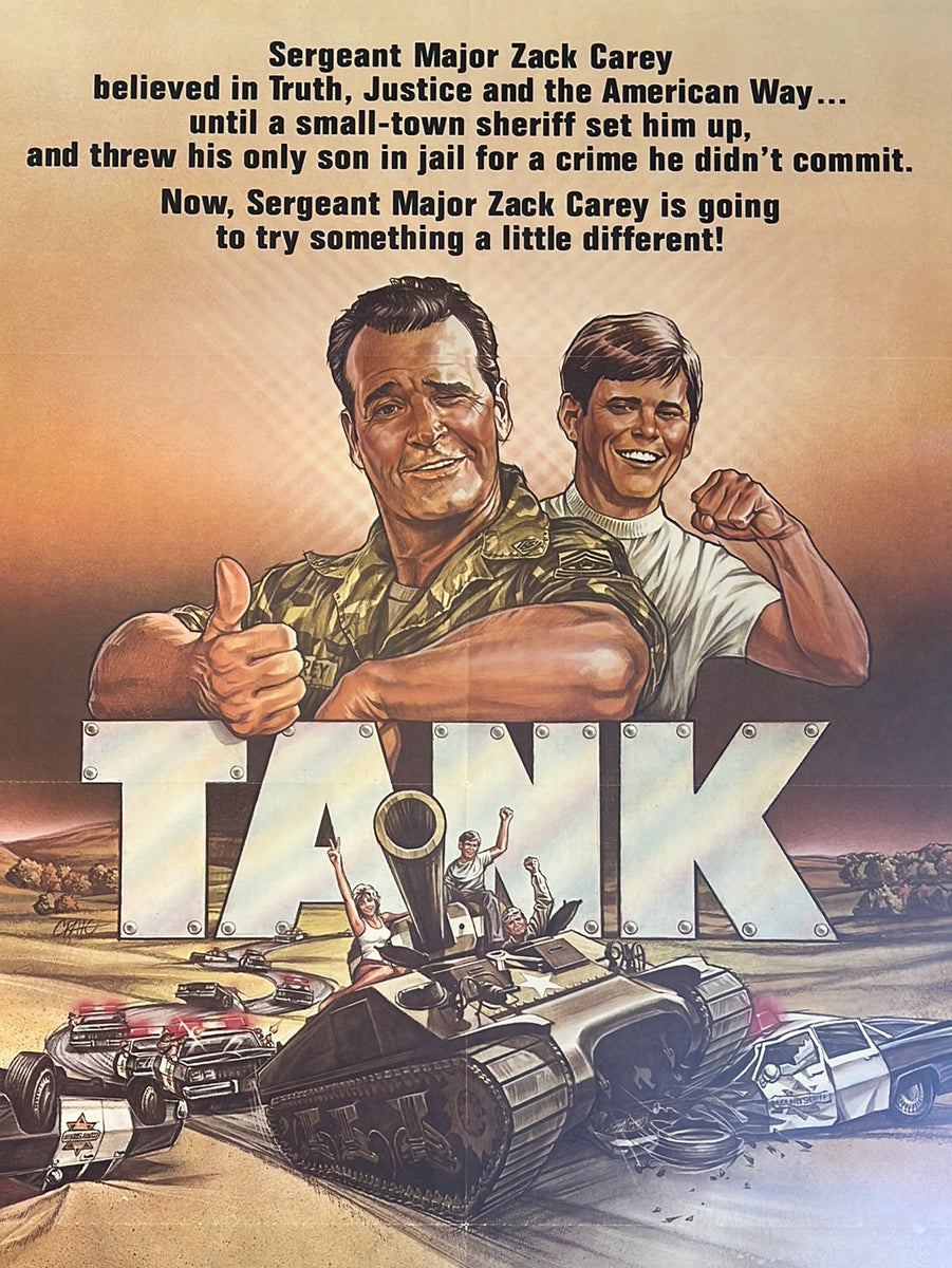 Tank - 1984 movie poster original – Sold Out Posters