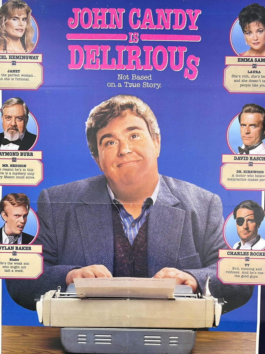 Delirious - 1991 movie poster original – Sold Out Posters