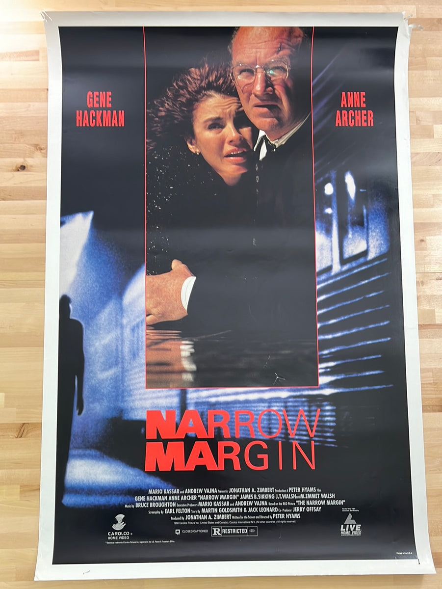 Narrow Margin - 1990 movie poster original vintage – Sold Out Posters