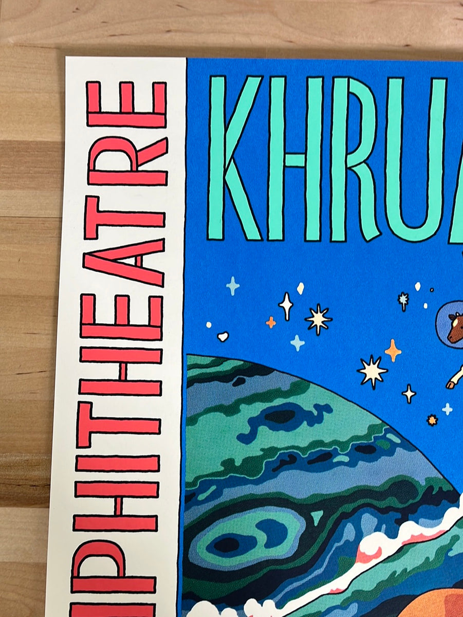 Khruangbin - 2021 poster Red Rocks Morrison, CO – Sold Out Posters
