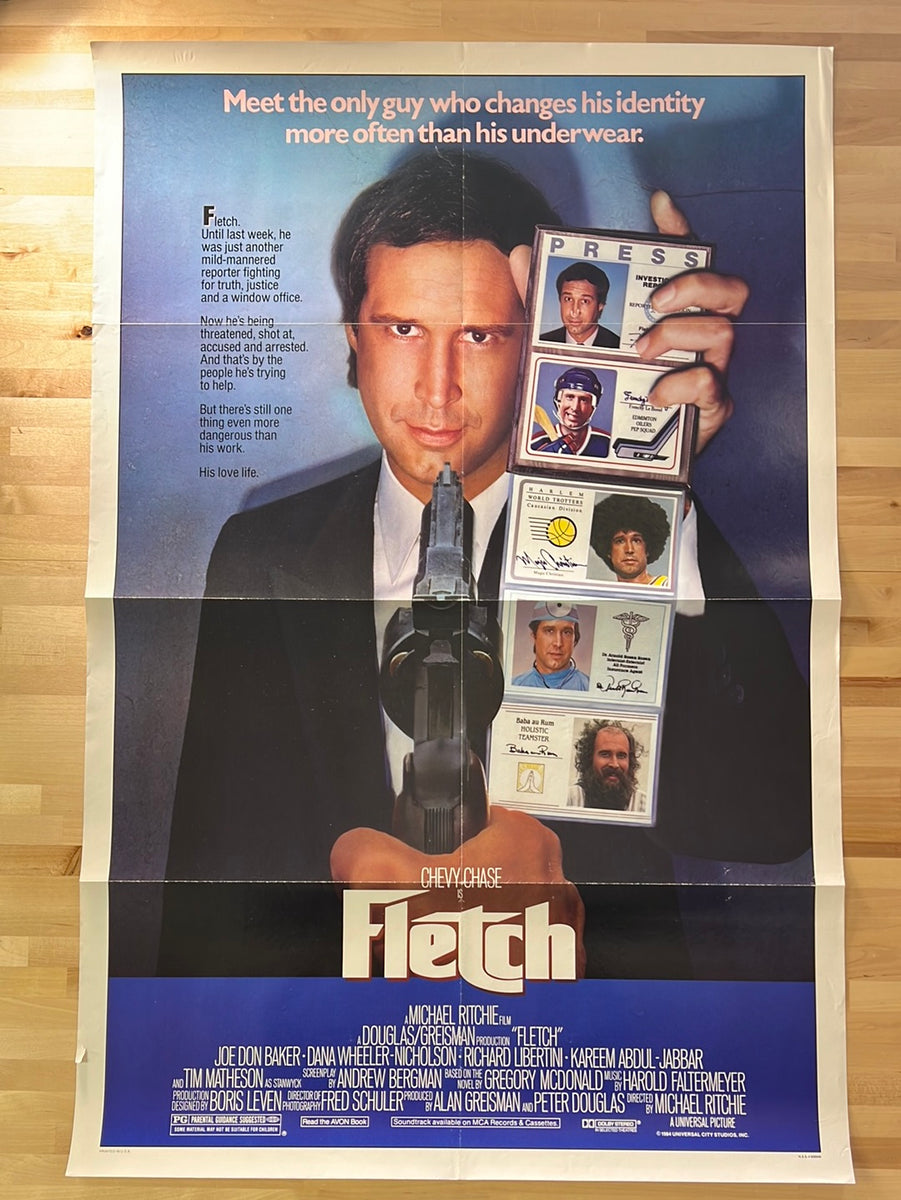 Fletch - 1985 movie poster original vintage – Sold Out Posters