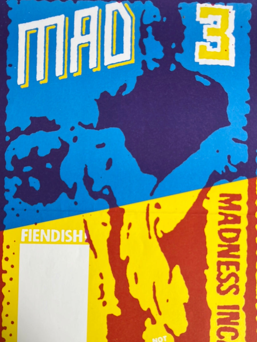 Mad 3 - Art Chantry poster Estrus Records – Sold Out Posters
