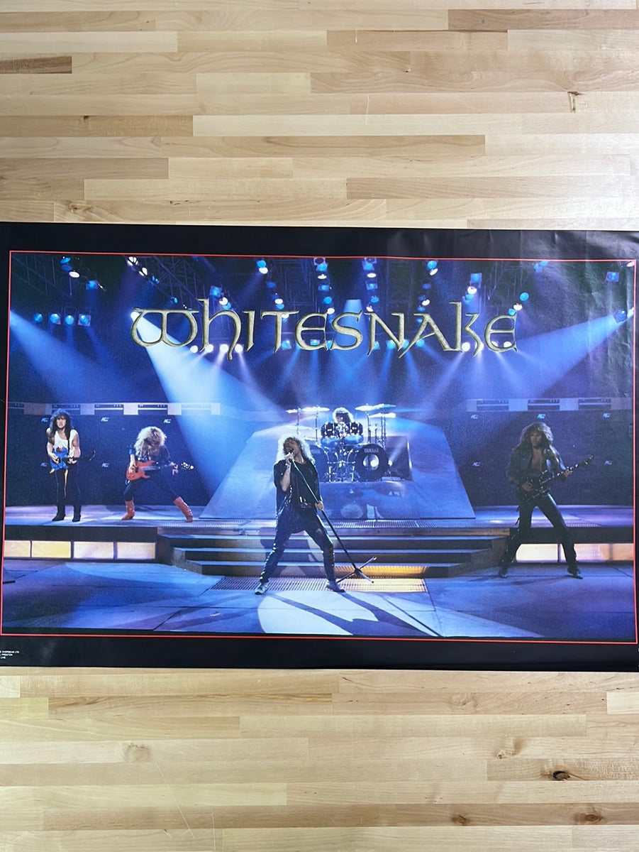 Whitesnake - 1987 poster original vintage – Sold Out Posters