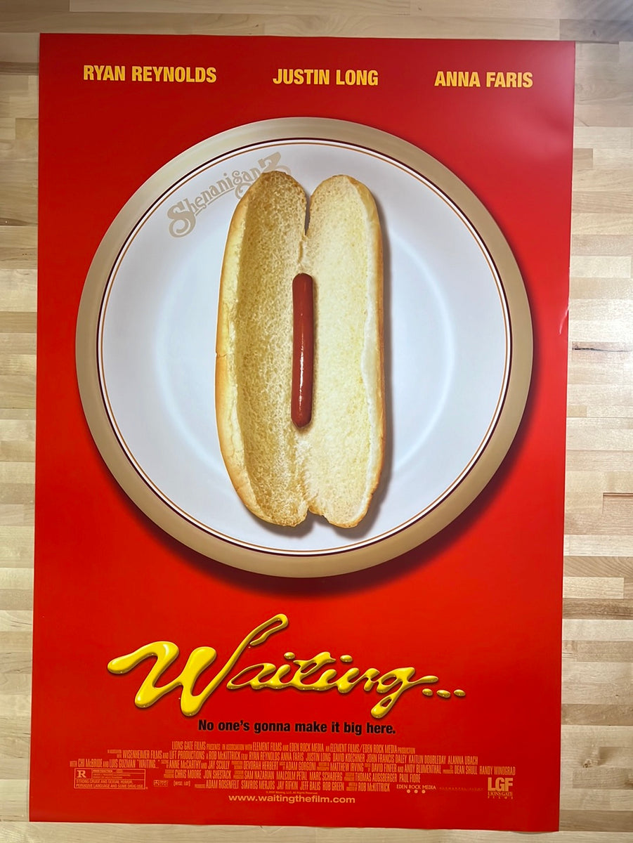 Waiting - 2005 movie poster original – Sold Out Posters