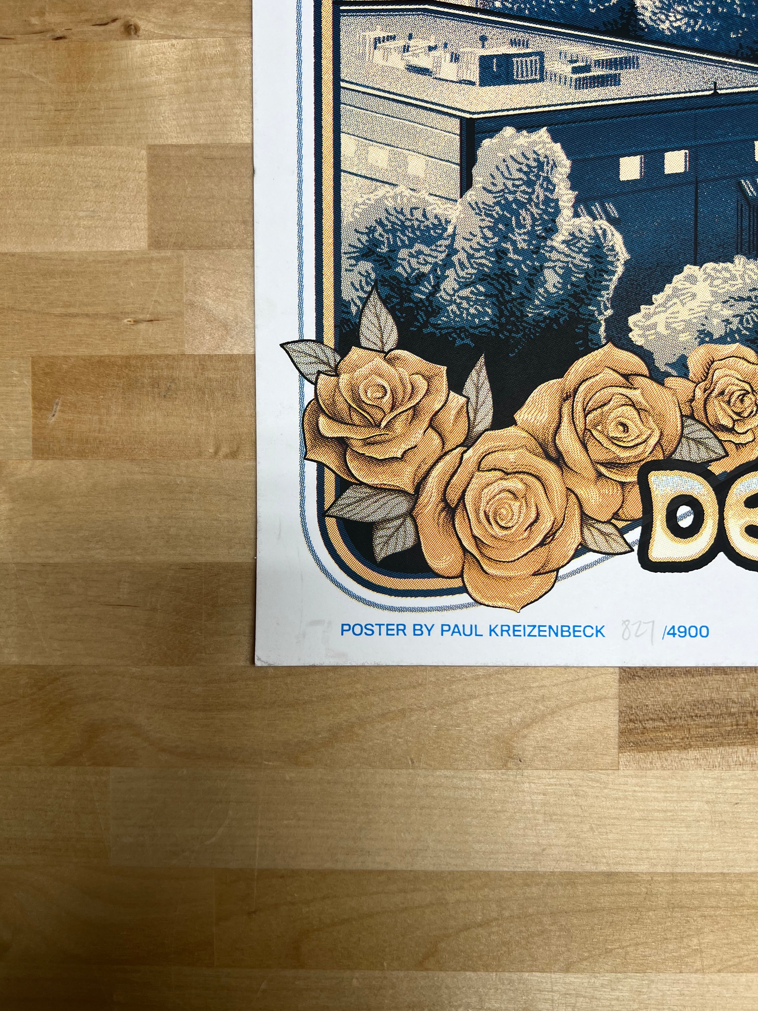 Dead & Company - 2023 Paul Kreizenbeck poster Boulder, CO Folsom Field ...