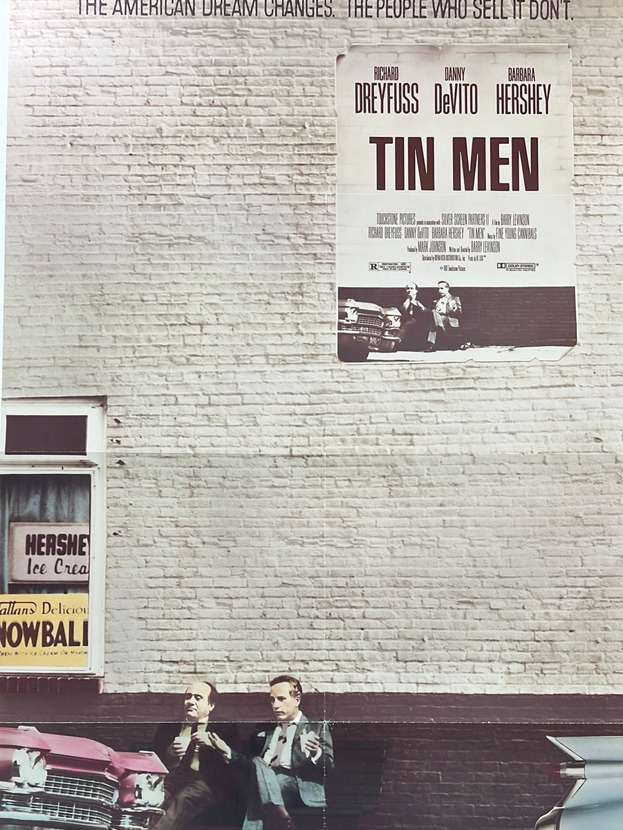 Tin Men - 1987 movie poster original vintage – Sold Out Posters