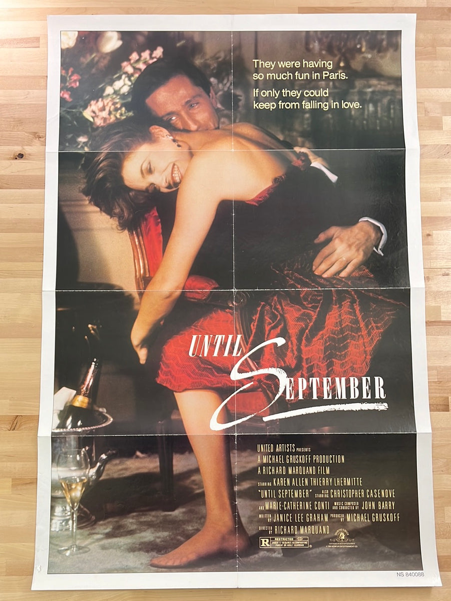 Until September - 1984 movie poster original vintage – Sold Out Posters