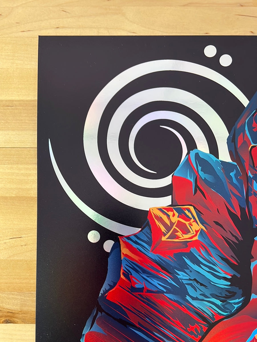 Mersiv - 2023 XLUSIV poster Red Rocks Morrison, CO – Sold Out Posters