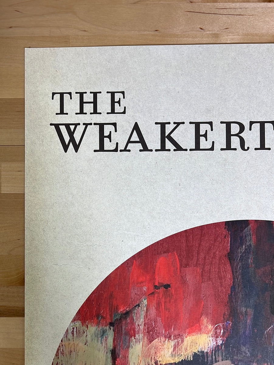 The Weakerthans - 2009 Greg Smith poster Manitoba, Winnipeg – Sold Out ...