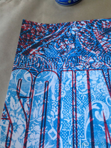 Soundgarden - 2013 Jared Conner poster print Toronto Canada night 2 tw ...