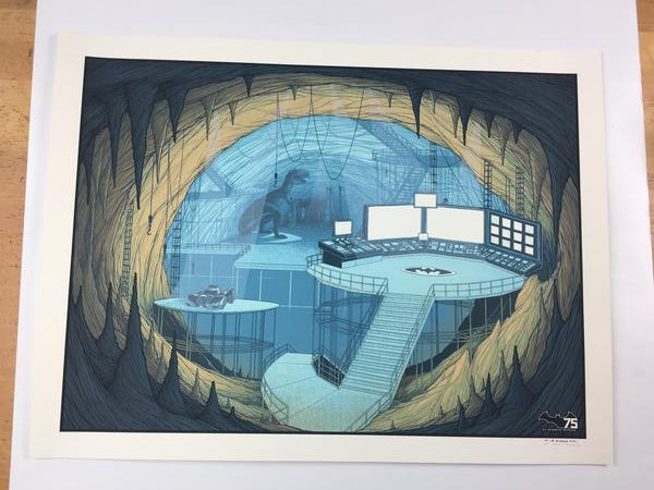 Batcave - 2015 Justin Santora Poster Art Print – Sold Out Posters