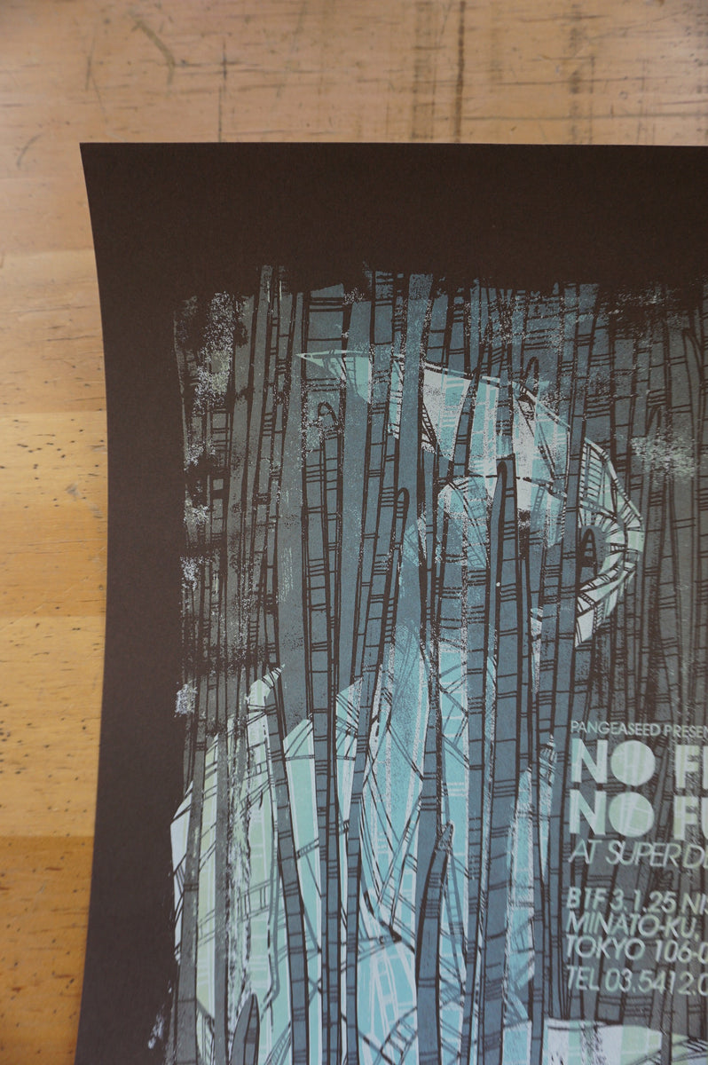 No Fin No Future - Pangeaseed poster Super Deluxe Tokyo Japan – Sold ...