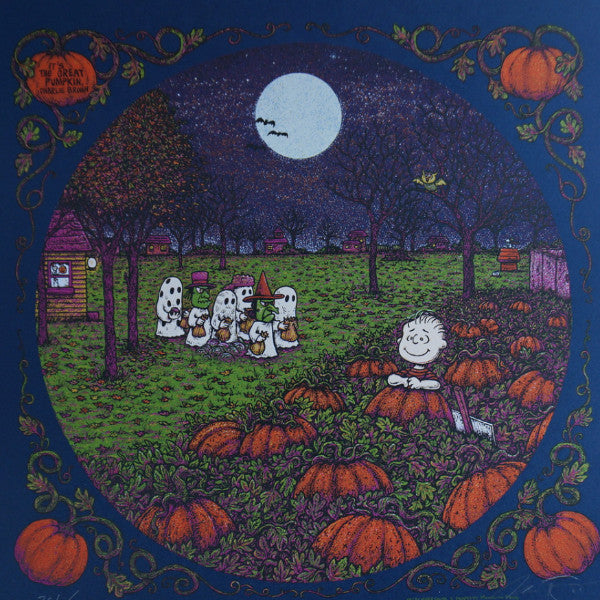 It's The Great Pumpkin Charlie Brown - 2016 Marq Spusta poster peanuts ...