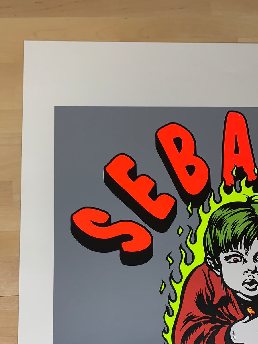 Sebadoh - 1994 T.A.Z. poster Los Angeles, CA Roxy Theatre 1st ed – Sold ...