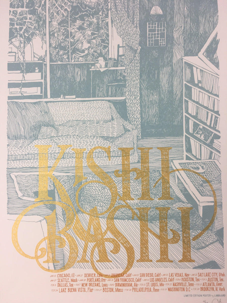 Kishi Bashi - Landland poster Tour – Sold Out Posters