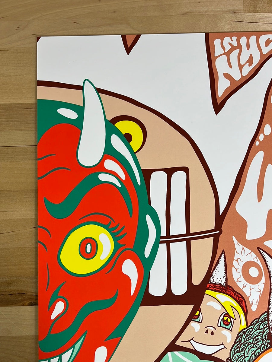 Ween - 2022 Jermaine Rogers poster New York, NY Band SIGNED N2 – Sold ...