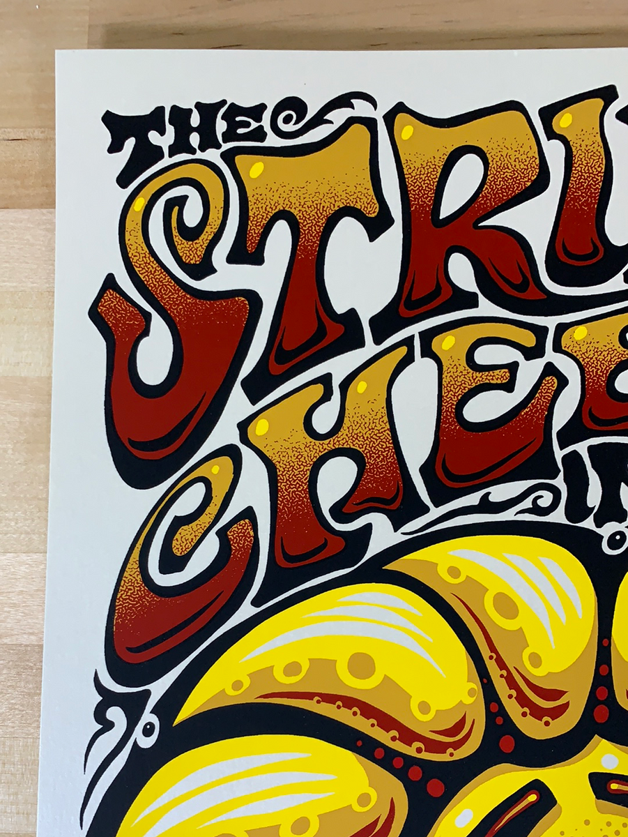 String Cheese Incident - 2017 Jeff Wood poster Red Rocks Morrison, CO ...