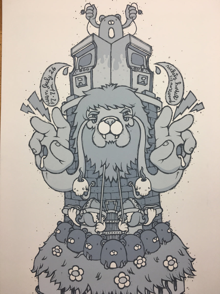 Tyvek - 2009 Mike Budai poster Pittsburgh, PA Rickety House – Sold Out ...