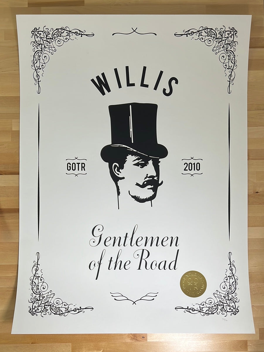 Mumford & Sons - 2010 poster Willis GOTR art print – Sold Out Posters