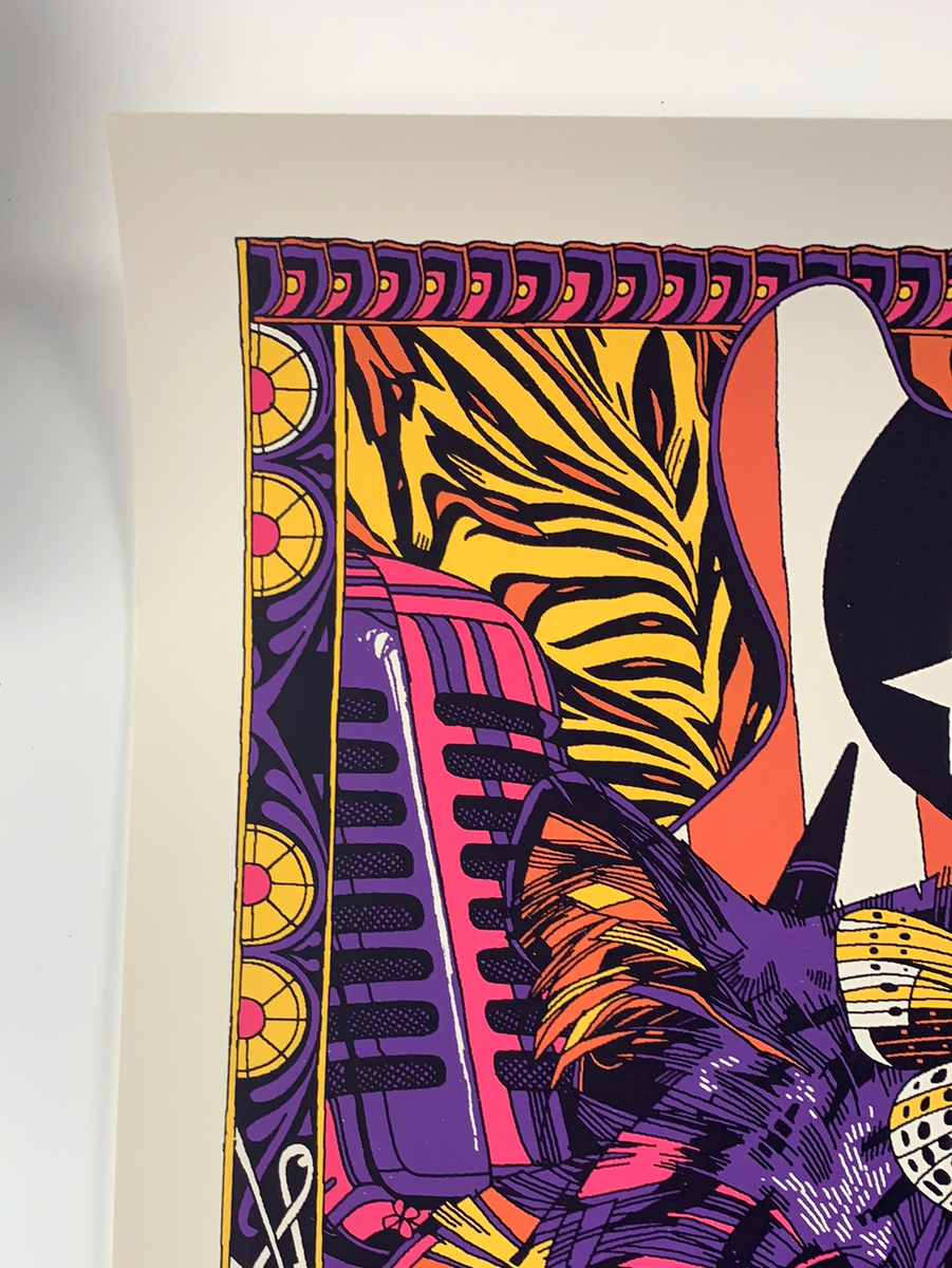 Foo Fighters - 2017 Tyler Stout poster Nashville, TN Bridgestone – Sold ...