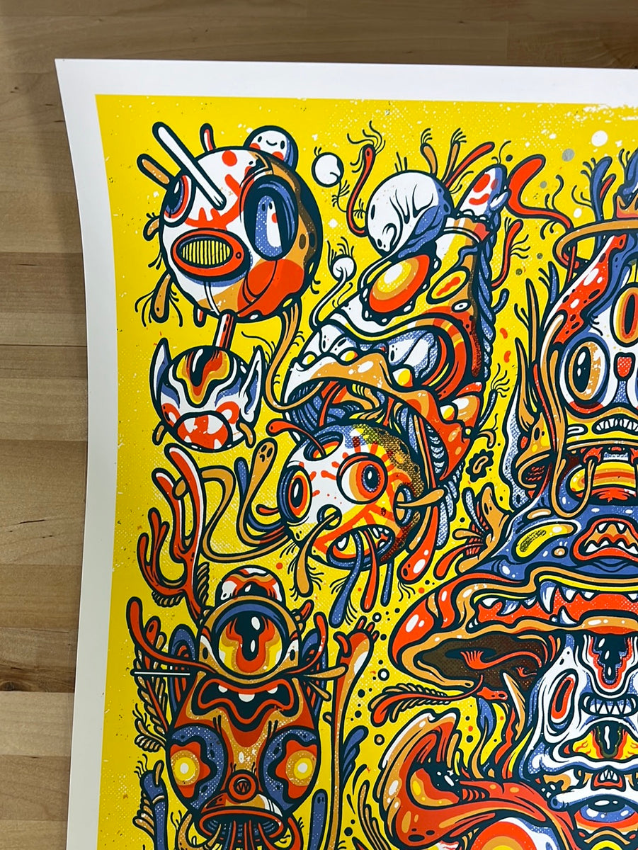 Umphrey's McGee - 2022 Drew Millward poster Red Rocks Morrison, CO ...