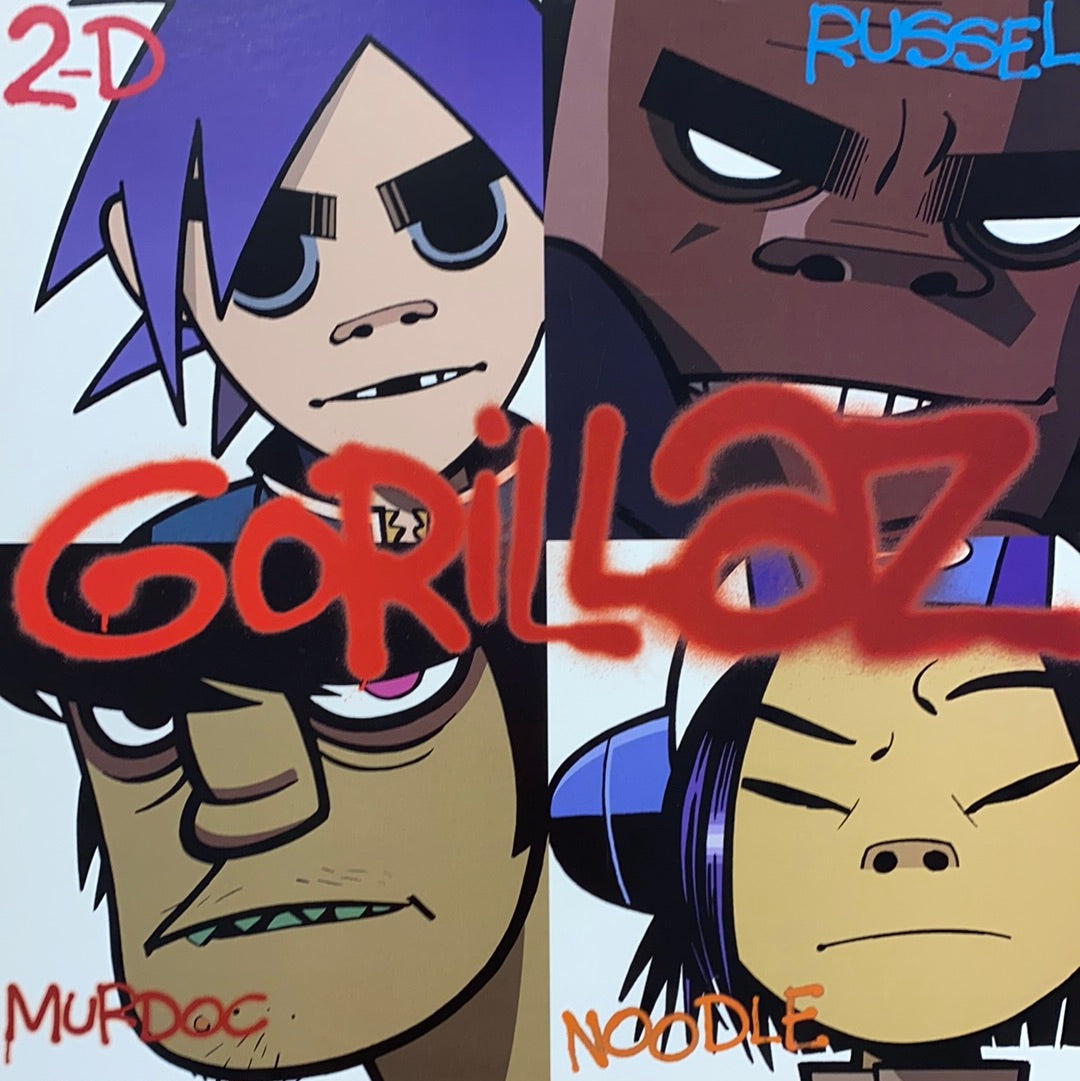 Gorillaz - 2001 original vinyl poster insert 12x12 record art – Sold ...