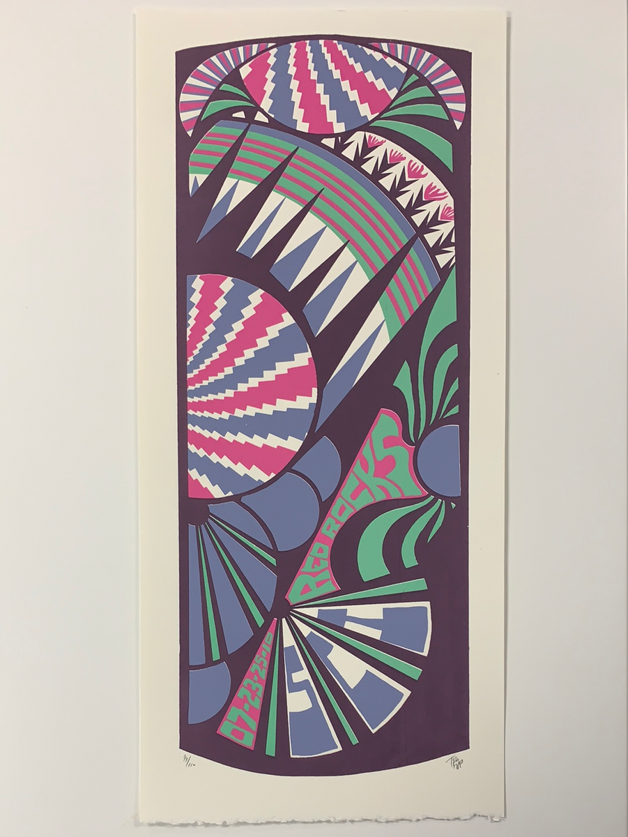 String Cheese Incident - 2010 Tripp poster Red Rocks Morrison, CO 1st ...