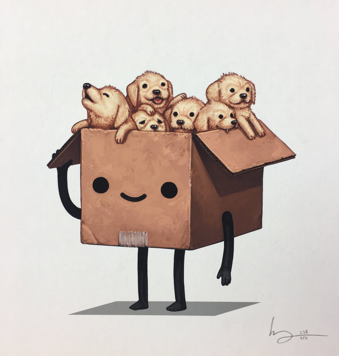 Boxo - 2017 Mike Mitchell Art Print Limited Edition – Sold Out Posters