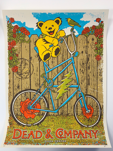 Dead & Company - 2016 Gigart poster Portland, OR Summer Tour – Sold Out ...