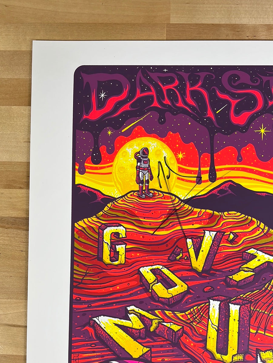 Gov't Mule - 2018 Jim Mazza poster Red Rocks Morrison, CO Autographed ...