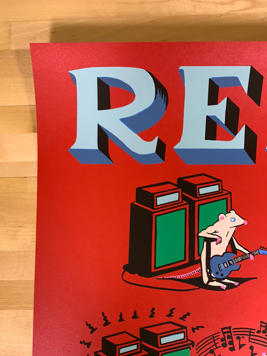 Pied Piper - 2020 Jim Pollock poster Relix Red edition – Sold Out Posters