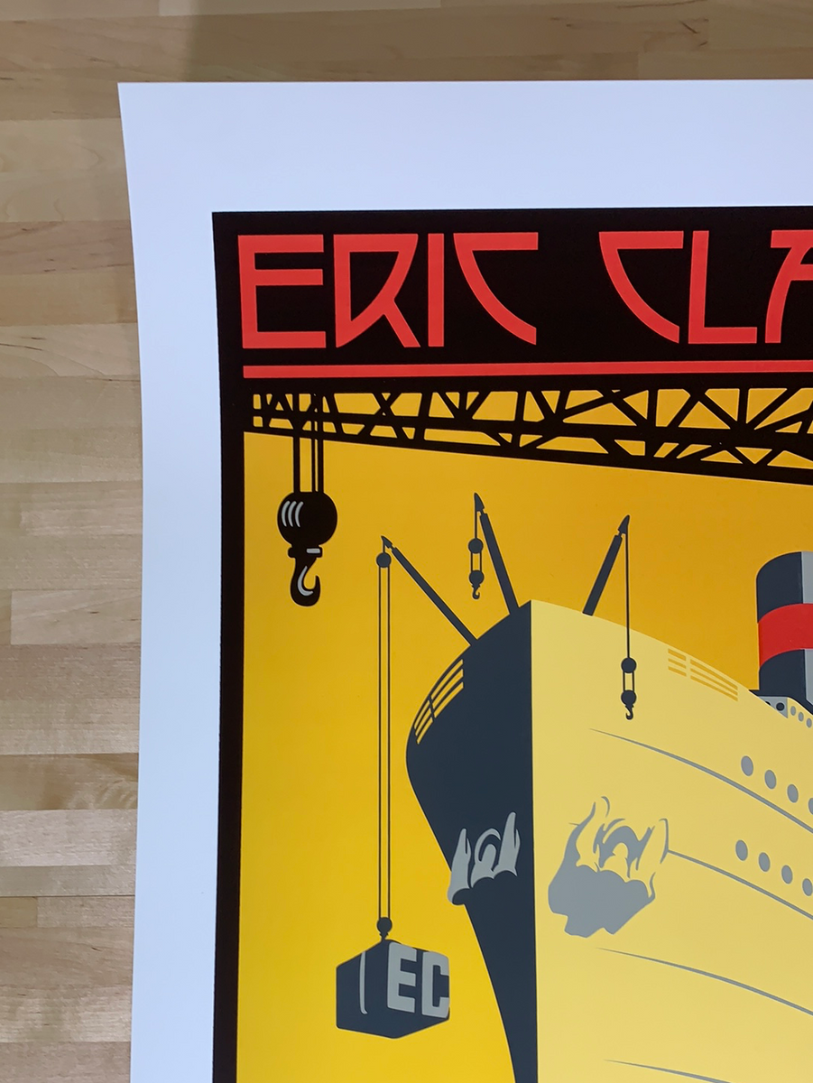 Eric Clapton - 2011 Ron Donovan Firehouse poster World Tour (#3) – Sold ...