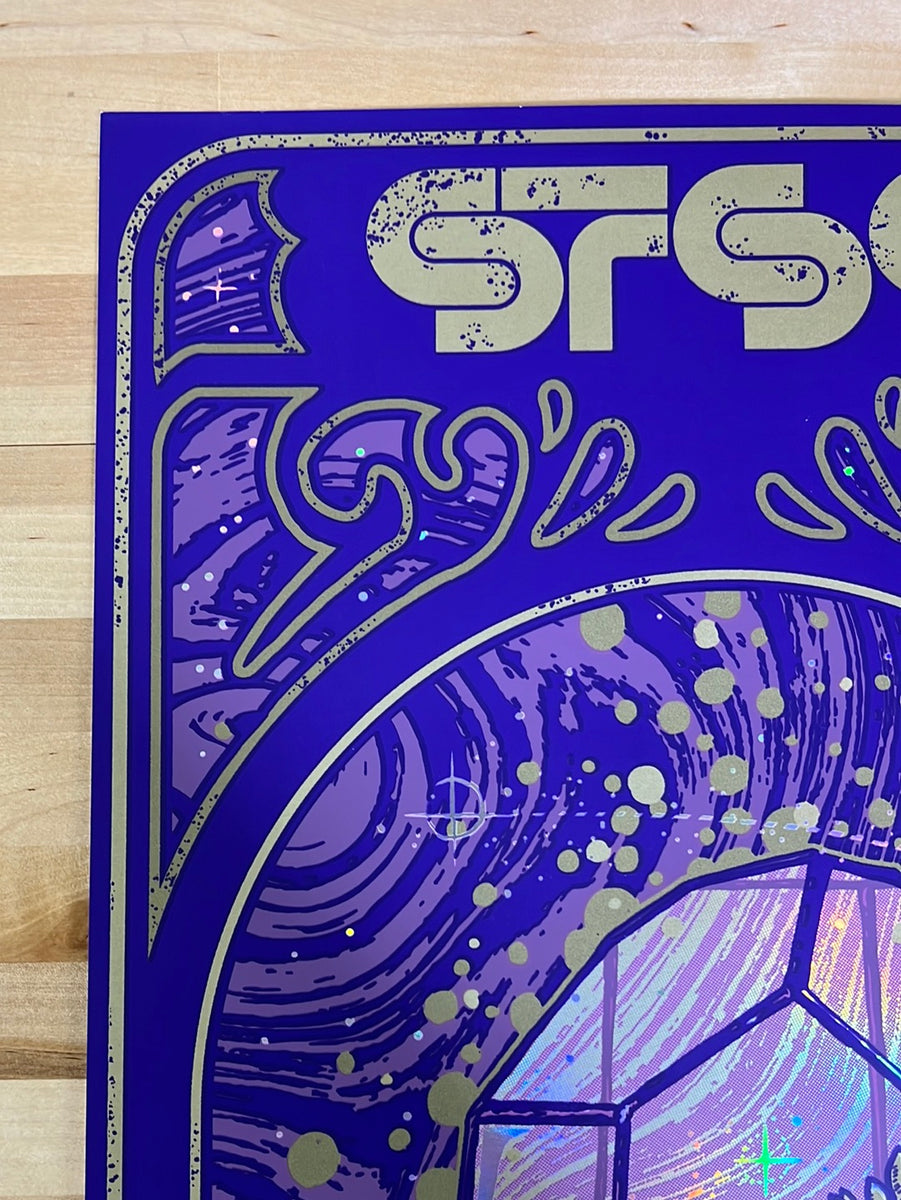 STS9 - 2021 Jax poster FOIL Red Rocks Morrison, CO 7/23 – Sold Out Posters