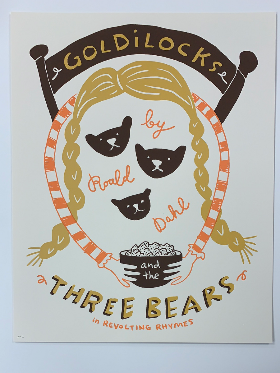 Goldilocks - Laura Szumowski poster 1st edition movie print Roald Dahl ...