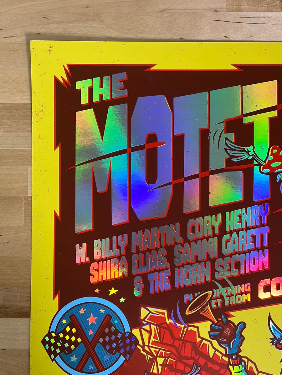 Motet PPPP - 2022 Dr. Juanpa poster Red Rocks Morrison, CO – Sold Out ...